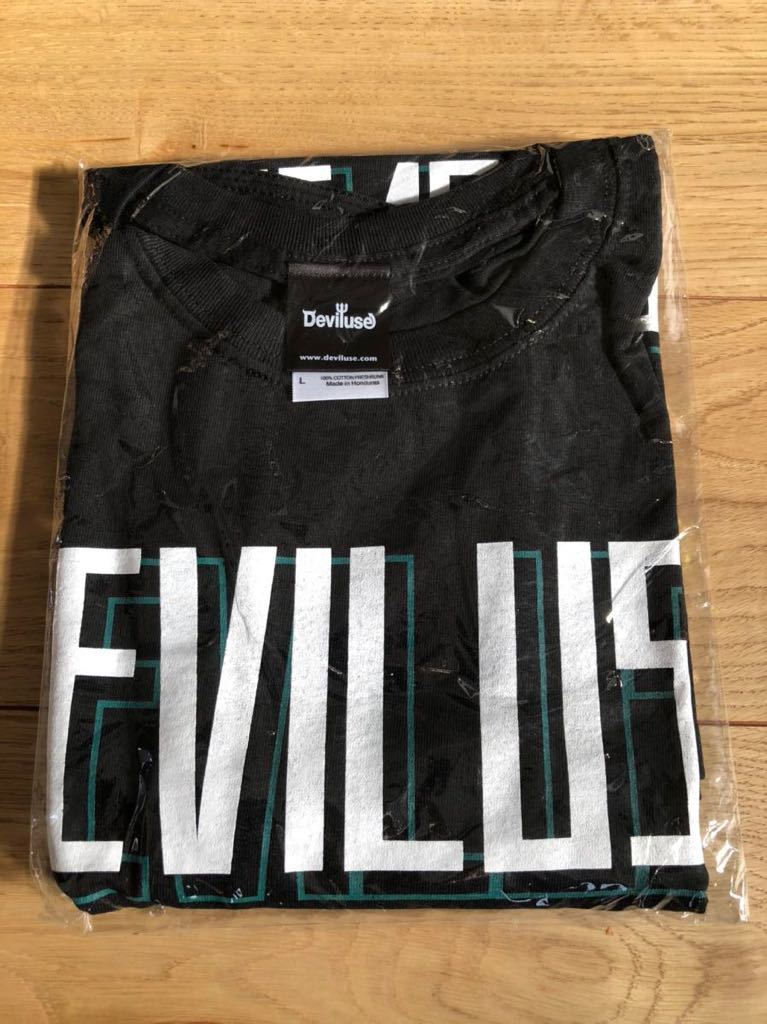 Deviluse Tシャツ L FACT SIM SHANK Ken yokoyama 横山健 pizza of death BRAHMAN hi standard airjam ハイスタ ...