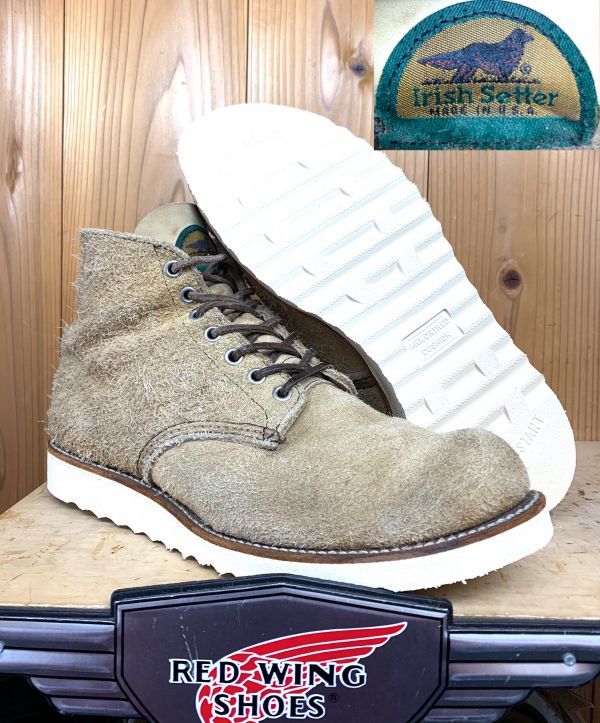 レッドウィング 8167 8.5E 半円形犬タグ ソール交換済み プレーントゥ セッター(8.5インチ)｜売買されたオークション情報、yahooの商品情報をアーカイブ公開 - オークファン ...
