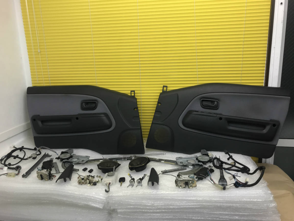 サンバー ディアス ワゴン TW1 ドアトリム セット パワーウインドウ スイッチ レギュレター ハーネス スピーカー 検 流用 移植 tw2(スバル用)｜売買されたオークション情報 ...
