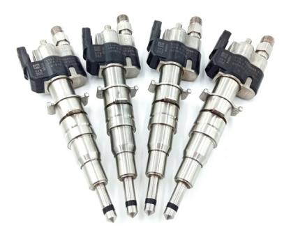 BMW E61 E60 E63 E64 E93 E92 E91 E90 E88 E87 E70 E71 E81 F01 F02 F04 F10 F11 4本セット フューエルインジェクター燃料 ...