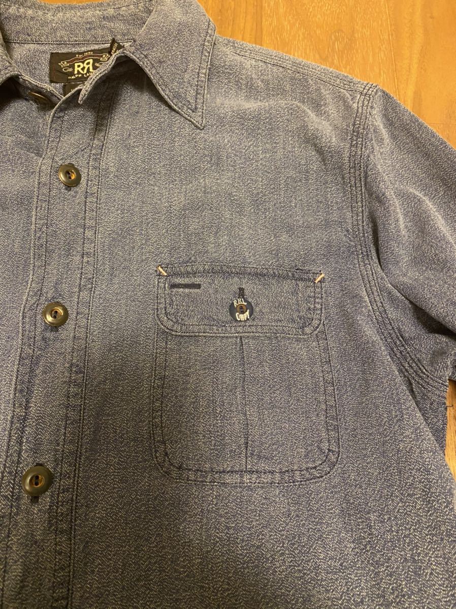 RRL シャンブレーワークシャツ(ダブルアール)｜売買されたオークション情報、yahooの商品情報をアーカイブ公開 - オークファン（aucfan.com）