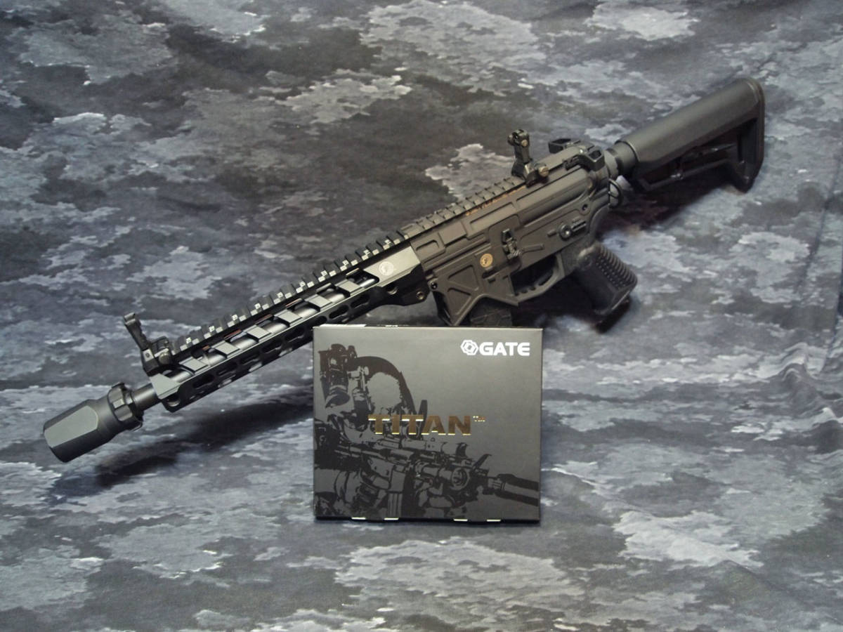 セラコート仕様 BAD556 秒33超ハイサイ TITAN電子トリガーカスタム 検 M4 SR16 VFC G&P GATE PTS ...