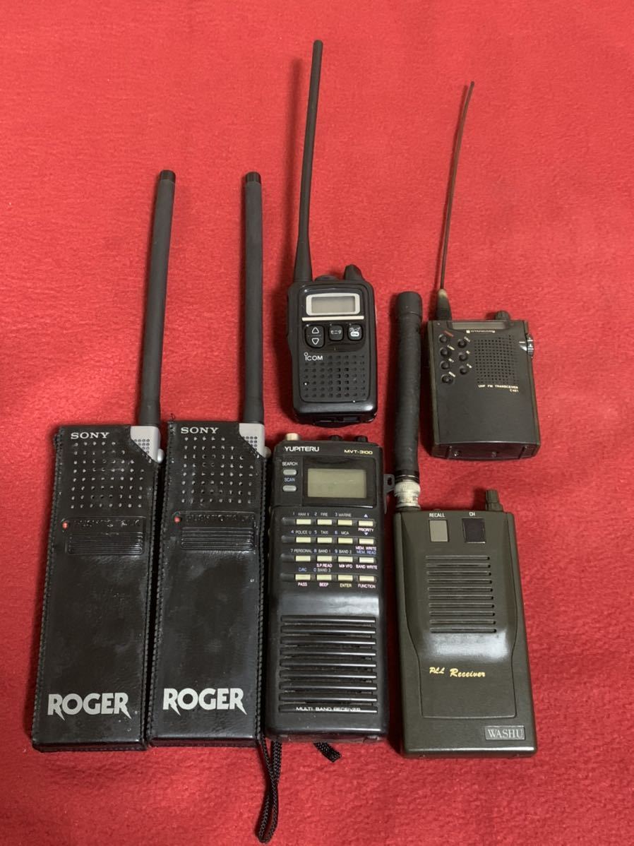 SONY ICB-18H YUPITERU MVT-3100 ICOM IC-4300L STANDARD C401 WASHU R-150S ...