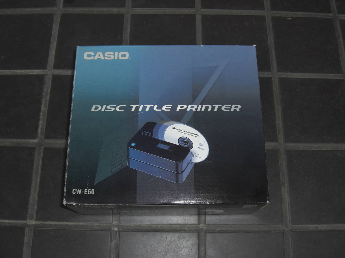 カシオ DISC TITLE PRINTER CDタイトルプリンター CW-E60 分(インクジェットプリンタ)｜売買されたオークション情報 ...
