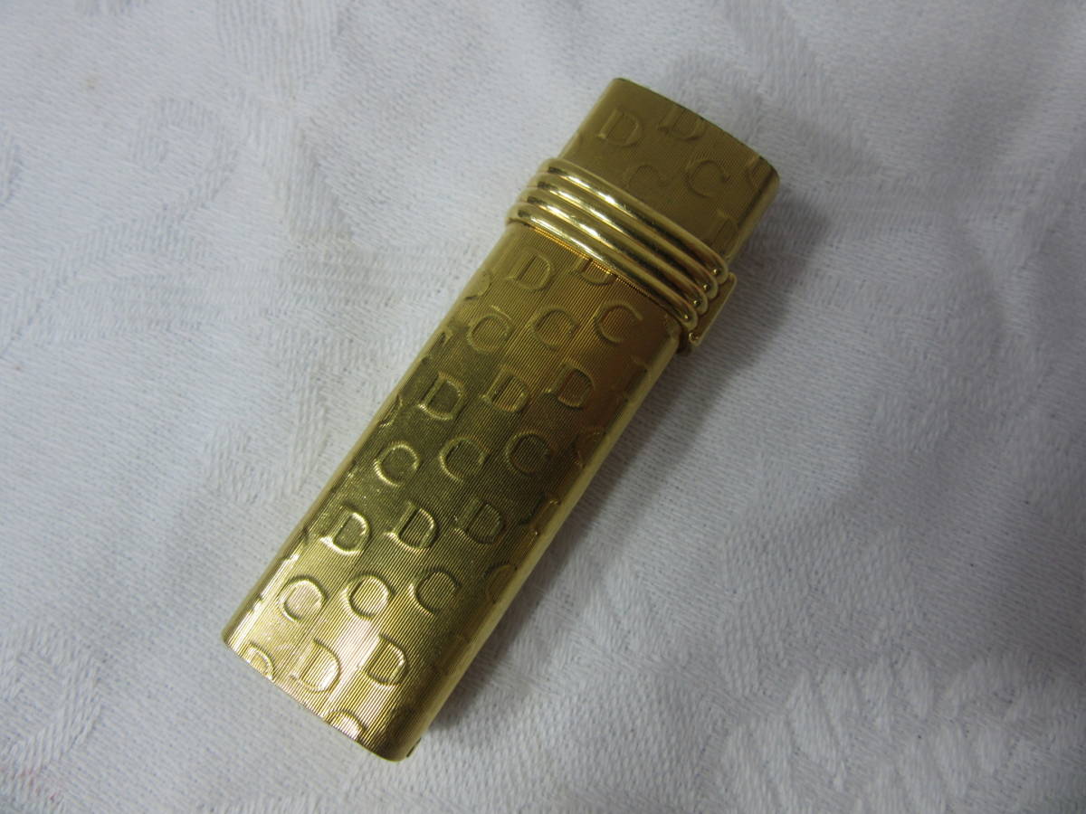 321 Christian Dior クリスチャンディオール ゴールドカラー ライター 現状 保管品 詳細不明(ガスライター)｜売買された ...