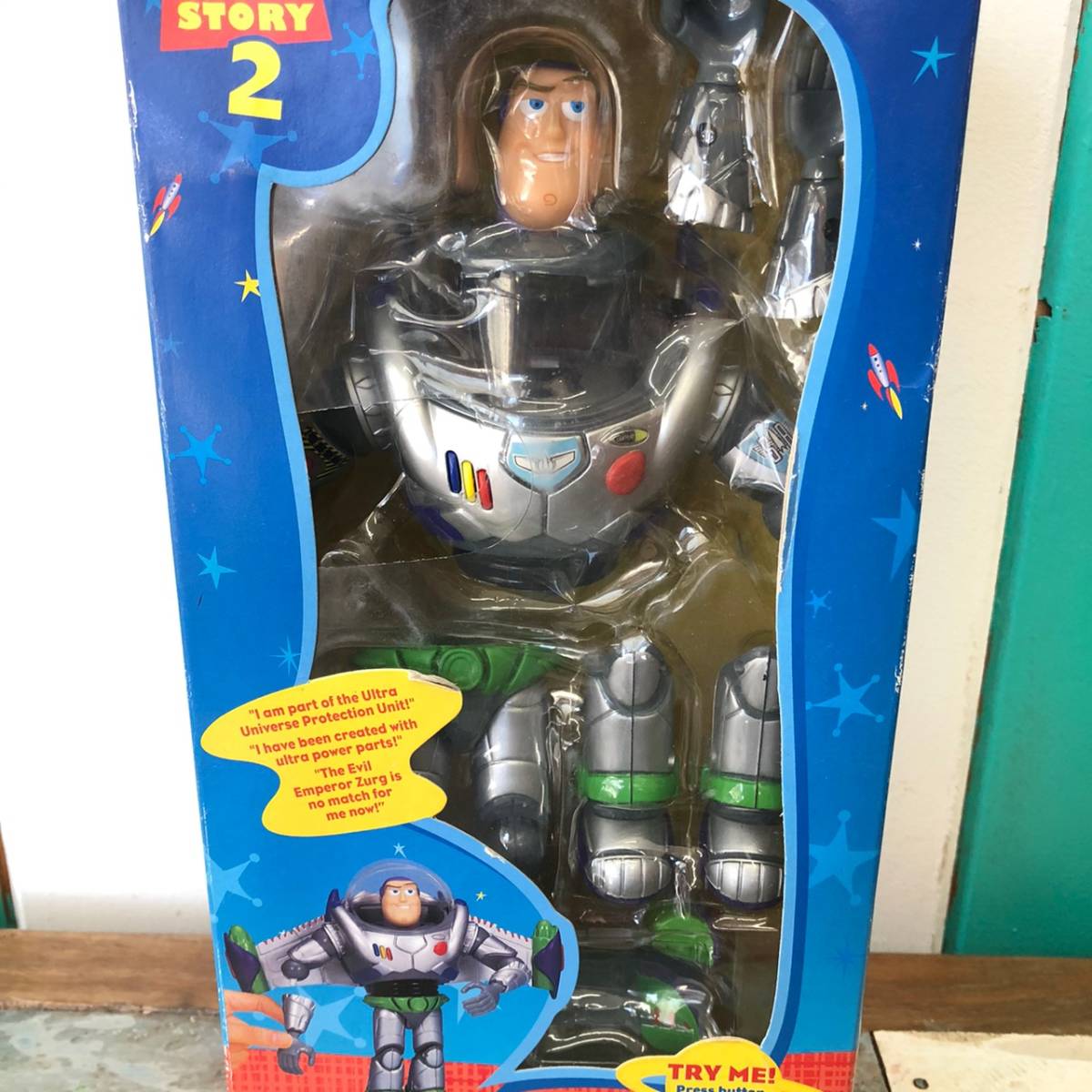 TS2 Ultra Buzz Lightyear TALKING FIGURE 99s by THINKWAY TOYS ウルトラバズライト ...