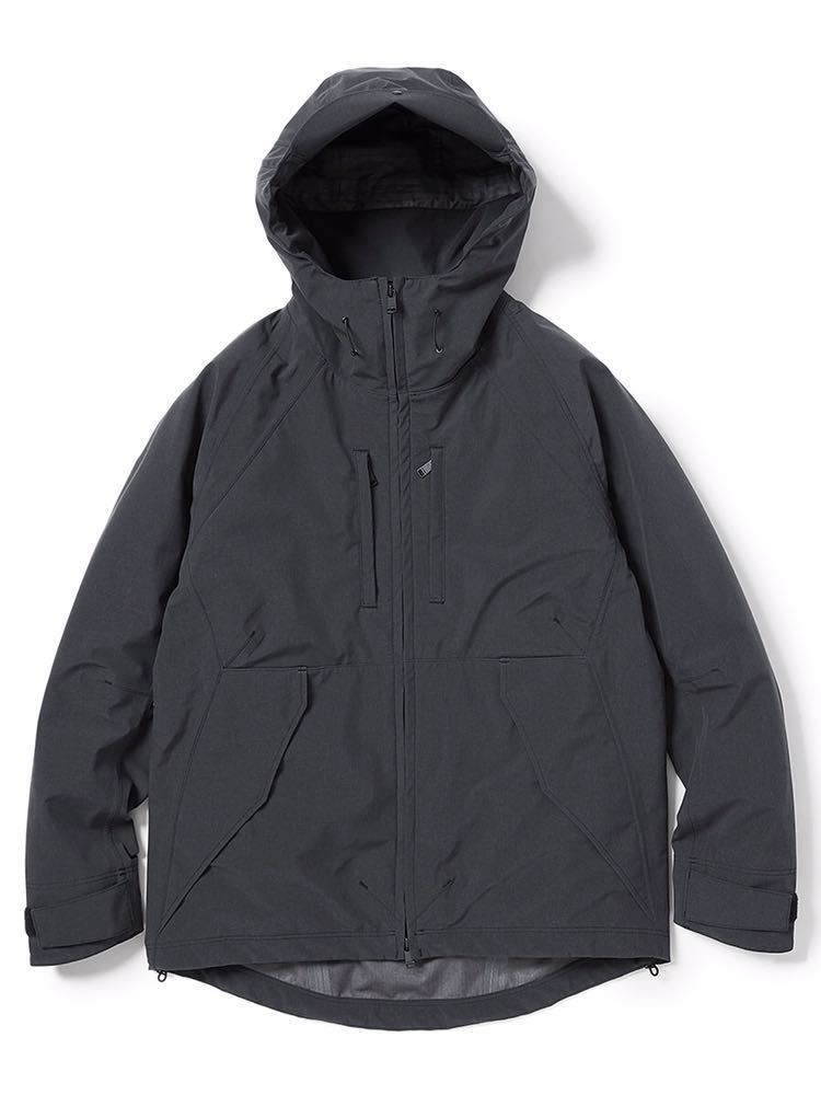 nonnative EXPLORER HOODED JACKET N/P TAFFETA WITH GORE-TEX 1 チャコール NN-J3203 ノンネイティブ 水沢ダウン マウンテン ...