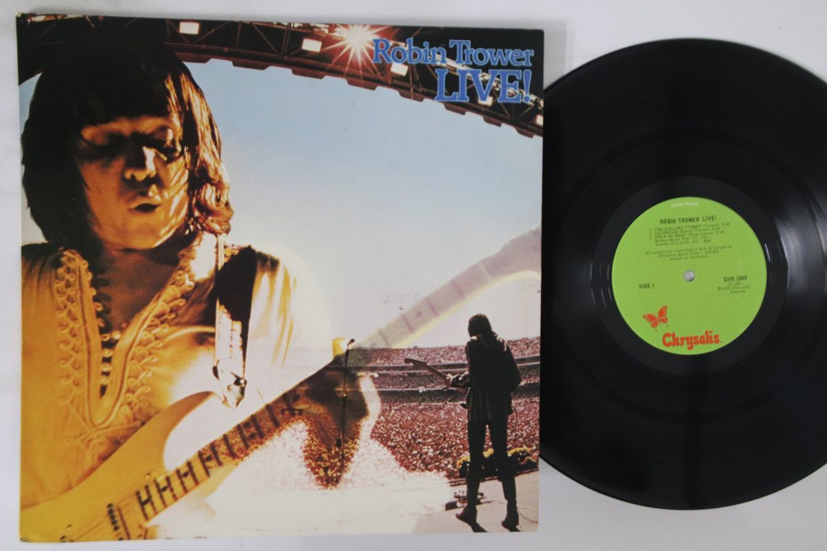 米LP Robin Trower Robin Trower Live CHR1089 CHRY SALIS /00260(R)｜売買された ...