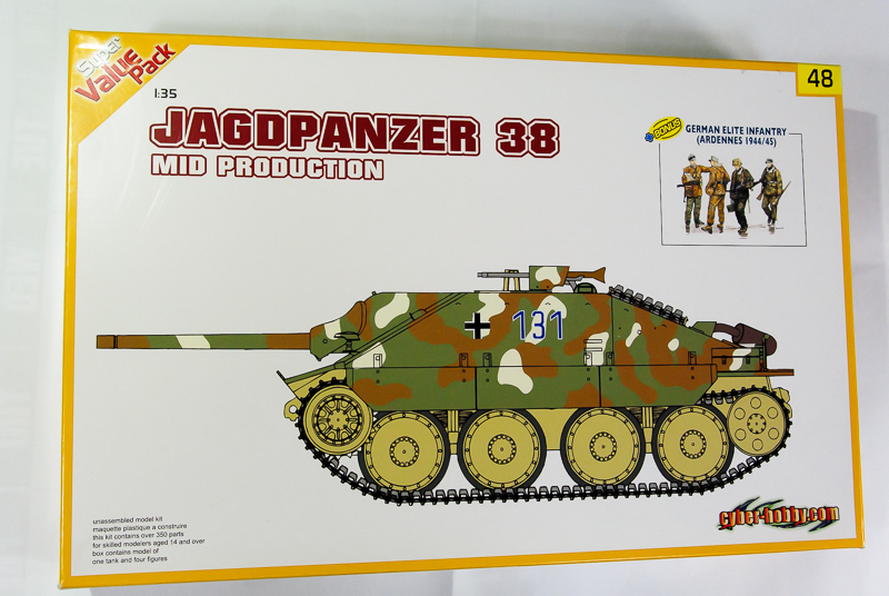 1/35 DRAGON cyber-hobby 9148 Jagdpanzer 38 t Hetzer ドラゴン 38t ヘッツアー(主力戦車 ...