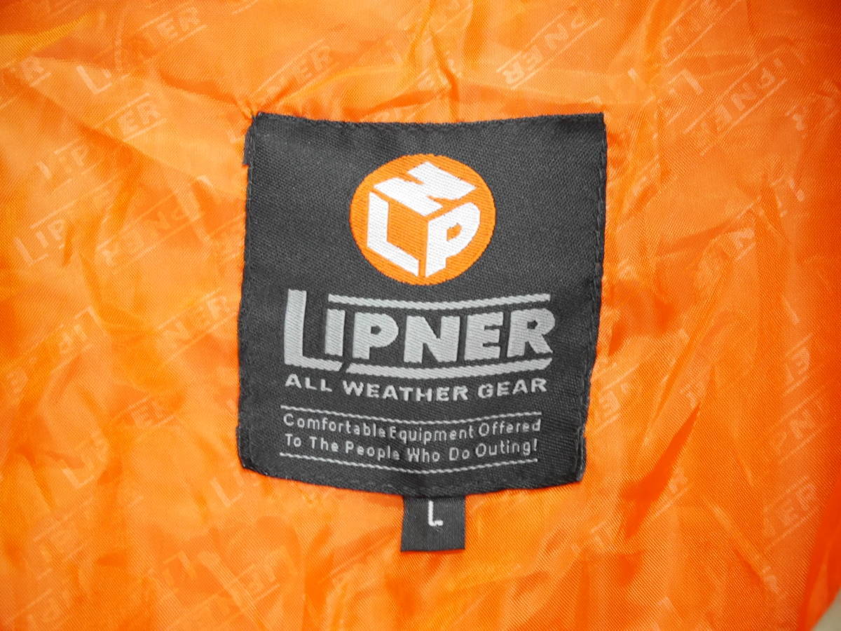 リプナー/LIPNER/LOGOS 防水防寒IDスーツ セイダー ジャケット 中綿入り レインウェア アウトドア メンズL XL(XLサイズ ...