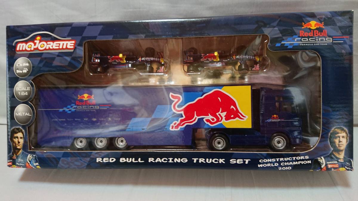 マジョレット majorette RED BULL RACING TRUCK SET 開封品(マジョレット)｜売買されたオークション情報 ...