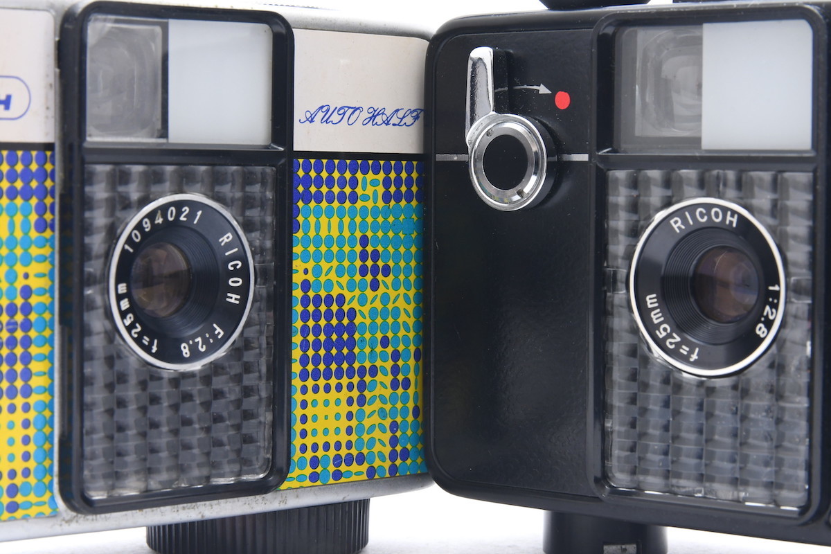RICOH リコー AUTO HALF E / RICHO 25mm F2.8 + AUTO HALF SE2 / RICHO 25mm F2.8 + HI-COLOR 35 / COLOR ...