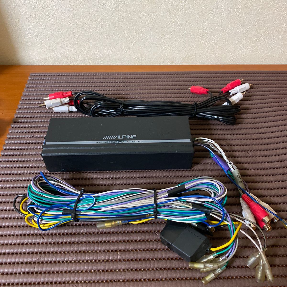 アルパイン アンプ ALPINE KTP-445UJ HEAD UNIT POWER PACK 動作未確認 ジャンク(アンプ)｜売買された ...