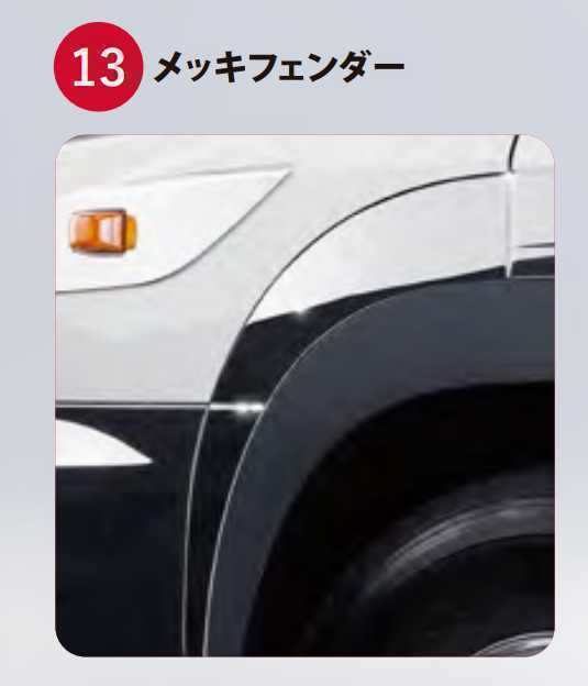 日野 新型プロフィア用 メッキフェンダー(外装)｜売買されたオークション情報、yahooの商品情報をアーカイブ公開 - オークファン ...
