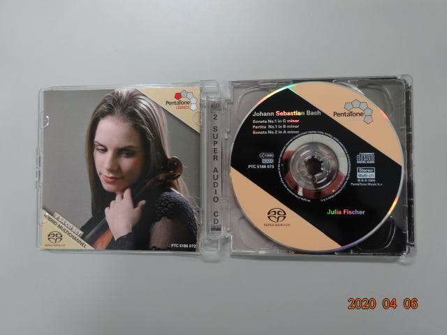 バッハ ヴァイオリンソナタとパルティータ BWV1001-1006 Julia Fischer 2SACD(器楽)｜売買されたオークション情報、yahooの商品情報をアーカイブ公開 ...