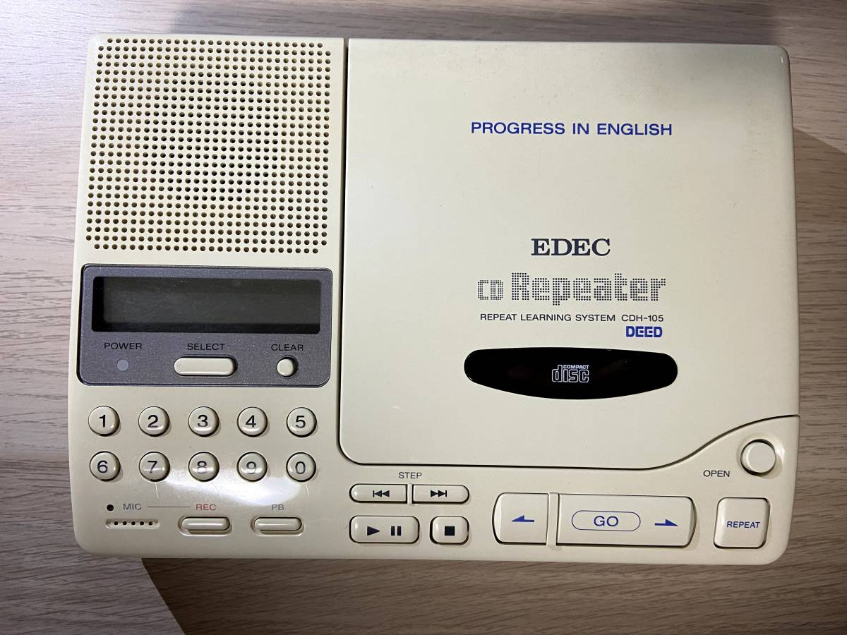 完動 EDEC CDリピーター CDH-105(CDプレーヤー)｜売買されたオークション情報、yahooの商品情報をアーカイブ公開 - オークファン（aucfan.com）