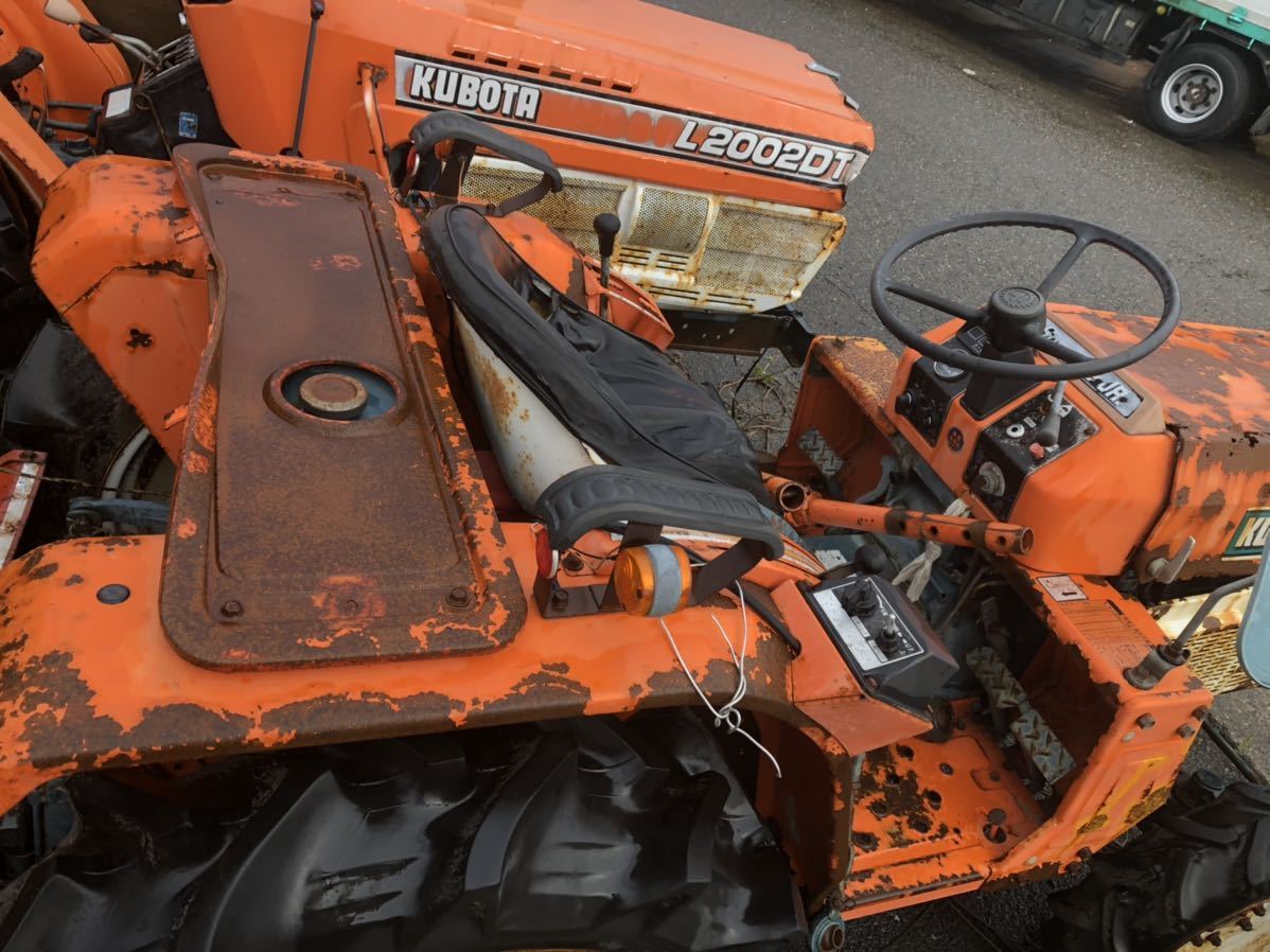 クボタトラクター L2002DT とB1902-M ジャンク 部品取り 貿易等 現状渡し(車体)｜売買されたオークション情報、yahooの商品情報をアーカイブ公開 - オークファン ...