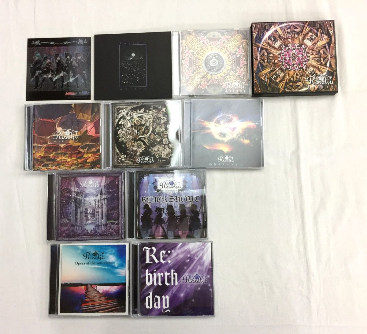 A00 BanG Dream Roselia CD まとめ Anfang Blu-ray付 初回限定盤 他 8枚組(CD)｜売買された ...