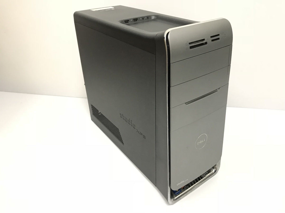DELL Studio XPS 7100 デスクトップパソコン PC Win10 Phenom II 4GB HDD:500GB Radeon ...