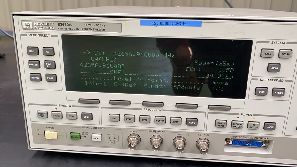 HP 83650A(アマチュア無線)｜売買されたオークション情報、yahooの商品情報をアーカイブ公開 - オークファン（aucfan.com）