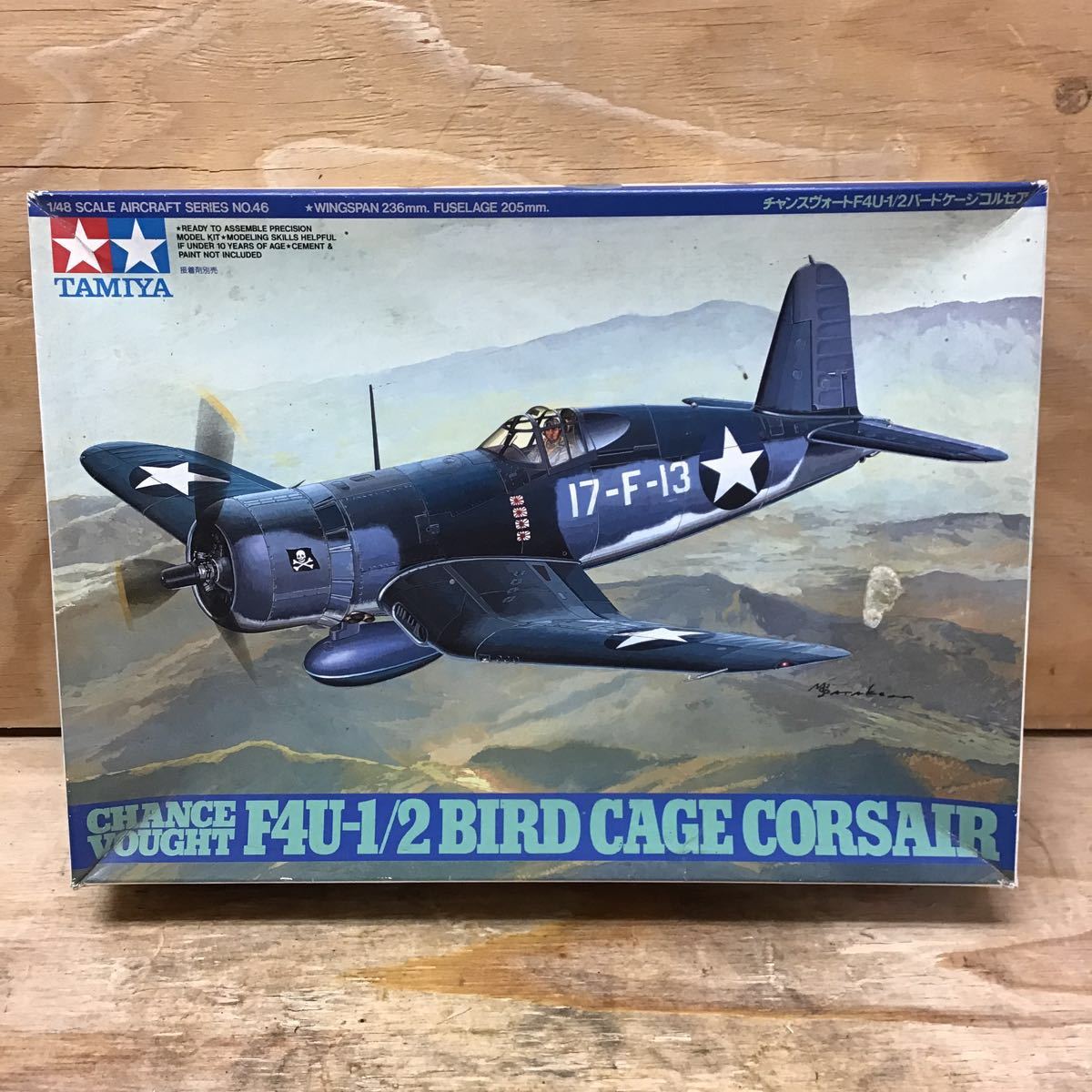TAMIYA CHANCE VOUGHT F4U-1/2 BIRD CAGE CORSAIR 訳あり(アメリカ)｜売買されたオークション情報 ...