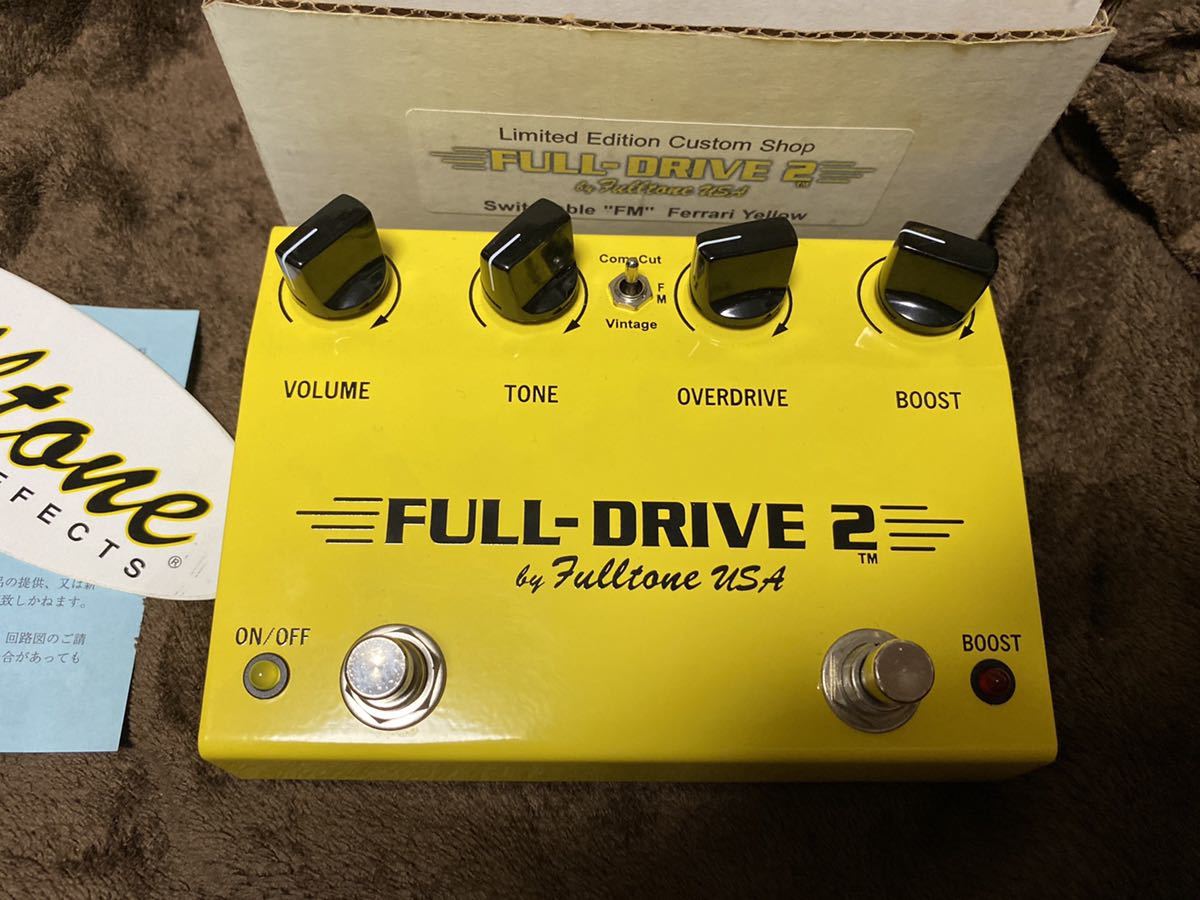 Fulltone USA Customshop FULL DRIVE 2 フルドライブ2 イケベ楽器時代(オーバードライブ)｜売買されたオークション情報、yahooの商品情報をアーカイブ公開 ...