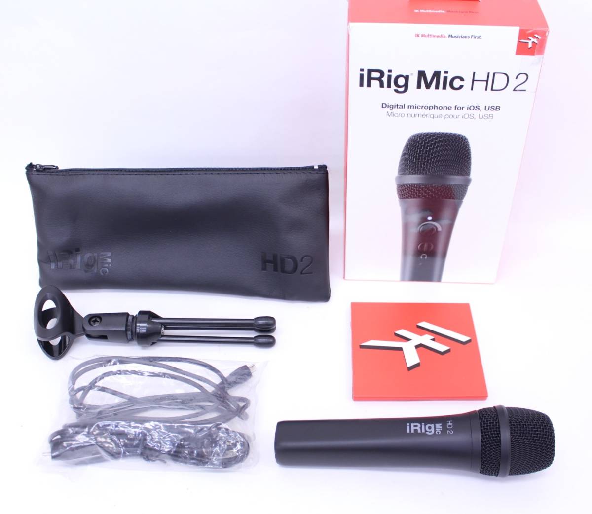Y3503 IK Multimedia iRig Mic HD2 デジタル コンデンサーマイク ブラック(コンデンサーマイク)｜売買されたオークション情報、yahooの商品情報をアーカイブ公開 ...