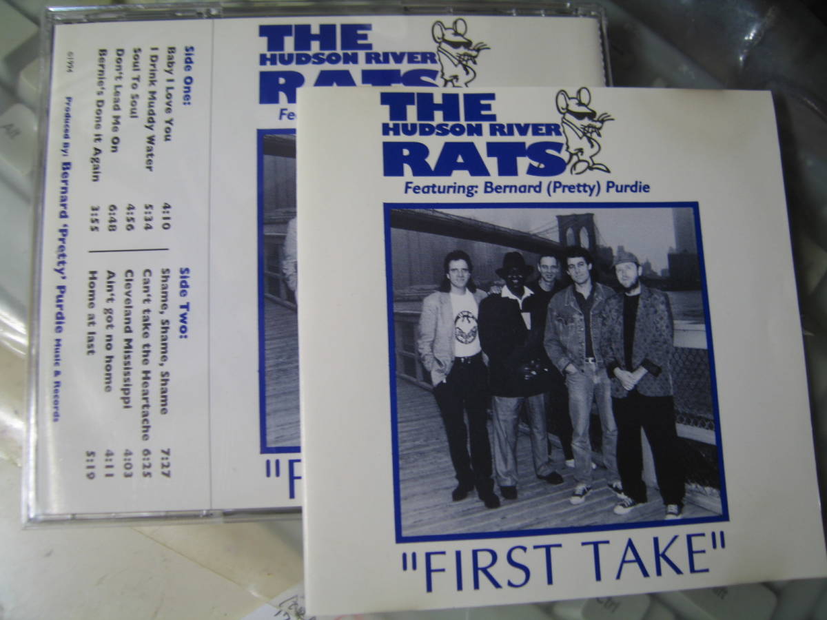 レア無傷盤CD 伝説のソウルドラム バーナードパーディ Bernard Purdie参加 THE HUDSON RIVER RATS ハドソン ...