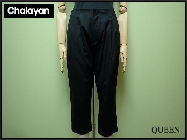 chalayan コットンパンツ M チャラヤン/フセインチャラヤン/サルエルパンツ クロップドパンツ/紺/タグ付き 品＠¨(女性用)｜売買されたオークション情報、yahooの商品情報を ...