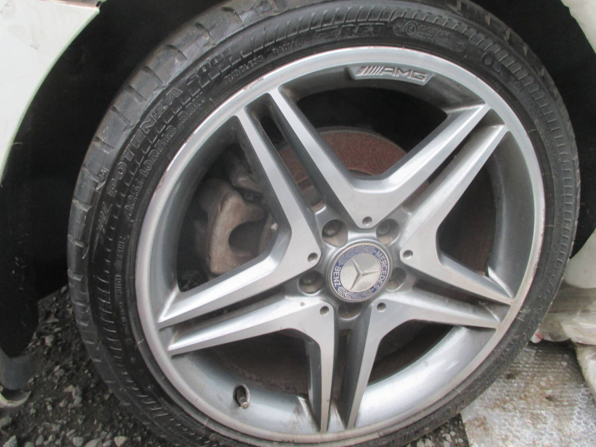 メルセデスベンツ AMG A45 CLA45 純正 アルミホイール ミシュランタイヤ 1本 225/40R/F18 17年製 W117 ...