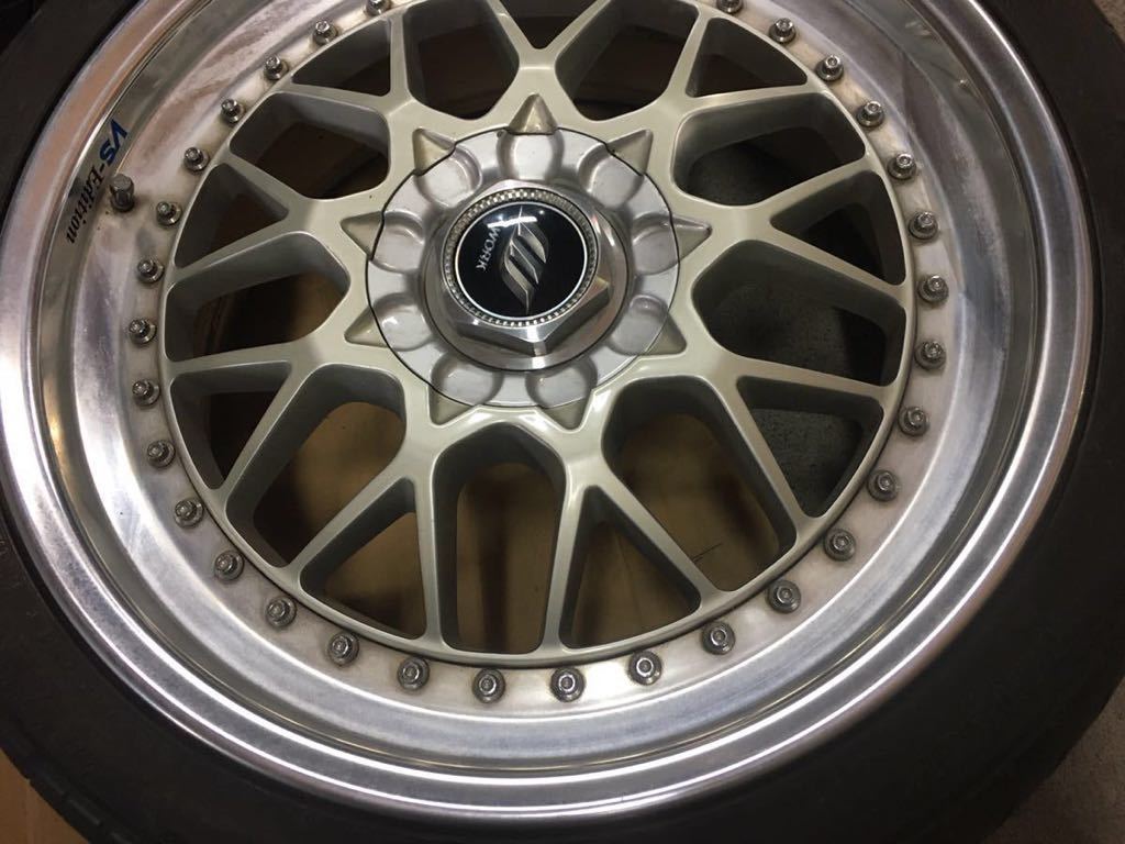 WORK VS-Edition メッシュ 7.5J 8.5J ワーク VS(ラジアルタイヤ)｜売買されたオークション情報、yahooの商品情報 ...