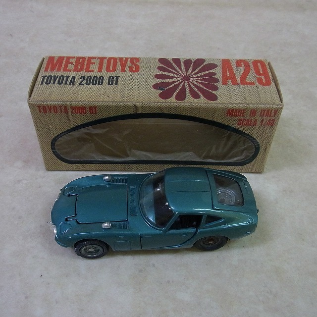 メーベトイズ 1/43 トヨタ 2000 GT No.A29 グリーン系 MEBETOYS TOYOTA 10(乗用車)｜売買されたオークション情報、yahooの商品情報をアーカイブ公開 ...