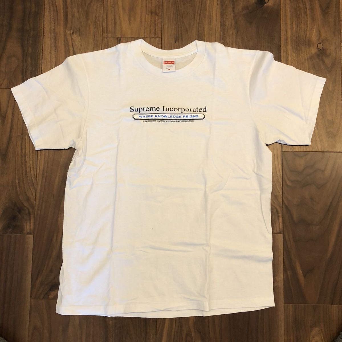 Supreme Inc. Tee White M シュプリーム Tシャツ(Mサイズ)｜売買されたオークション情報、yahooの商品情報を ...