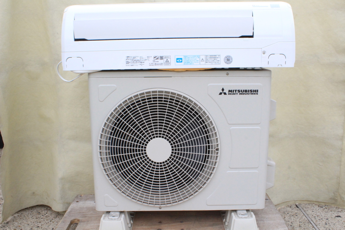 三菱重工 2.2kW ルームエアコン SRK22TV-W 2018年製 B0004(12畳未満)｜売買されたオークション情報、yahooの商品 ...