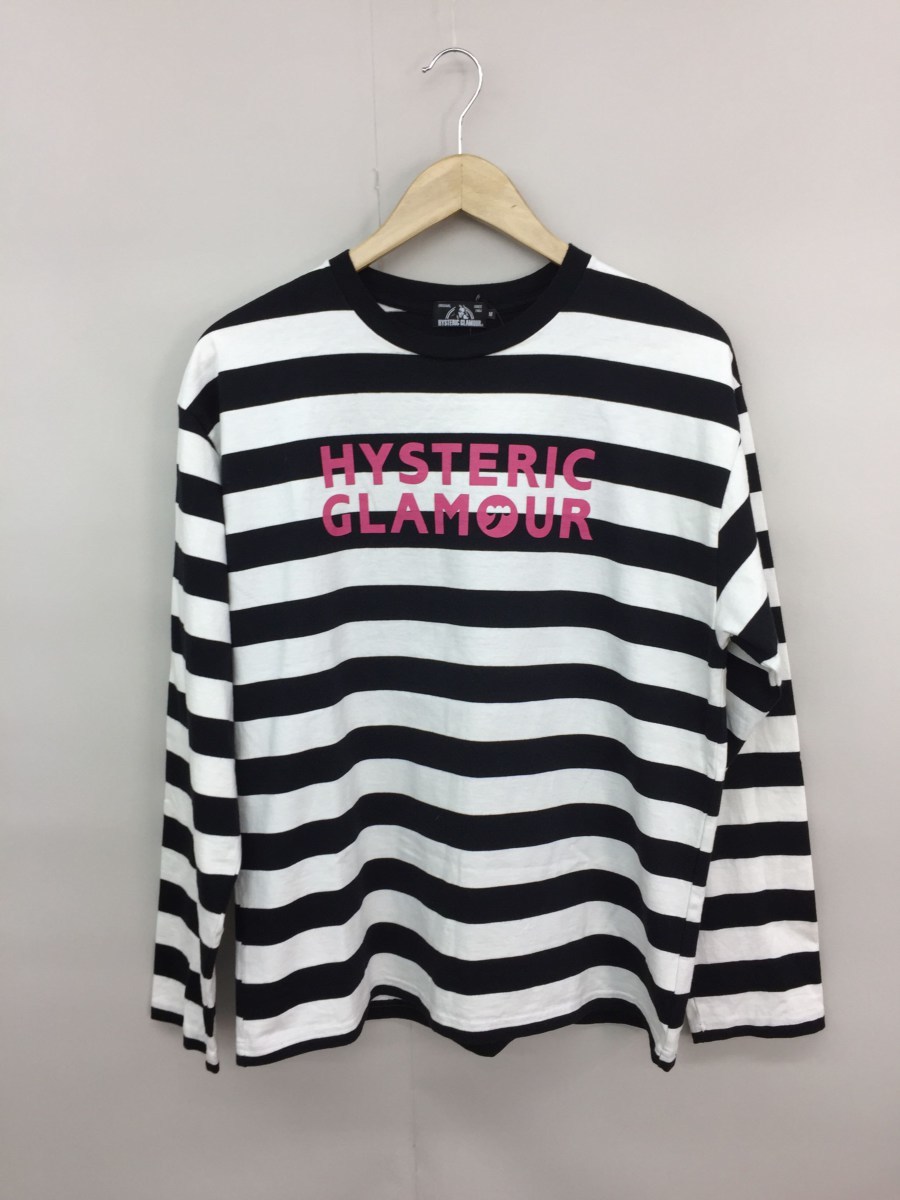 HYSTERIC GLAMOUR HYS SYMBOL/長袖Tシャツ/M/コットン/ボーダー(Mサイズ)｜売買されたオークション情報 ...