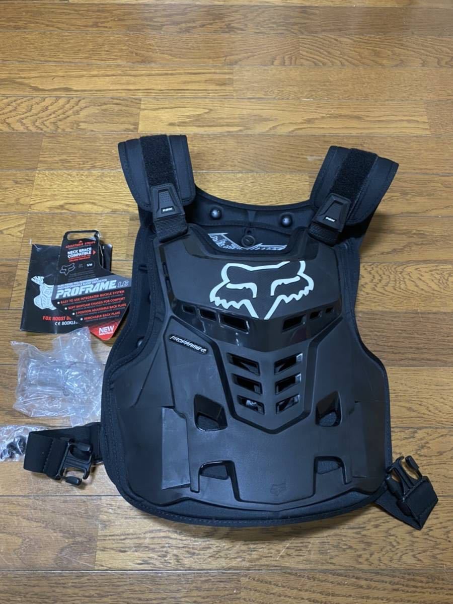 FOX proframe LC プロフレーム ブレストガード プロテクター 試走のみ S/Mサイズ(上半身)｜売買されたオークション情報 ...