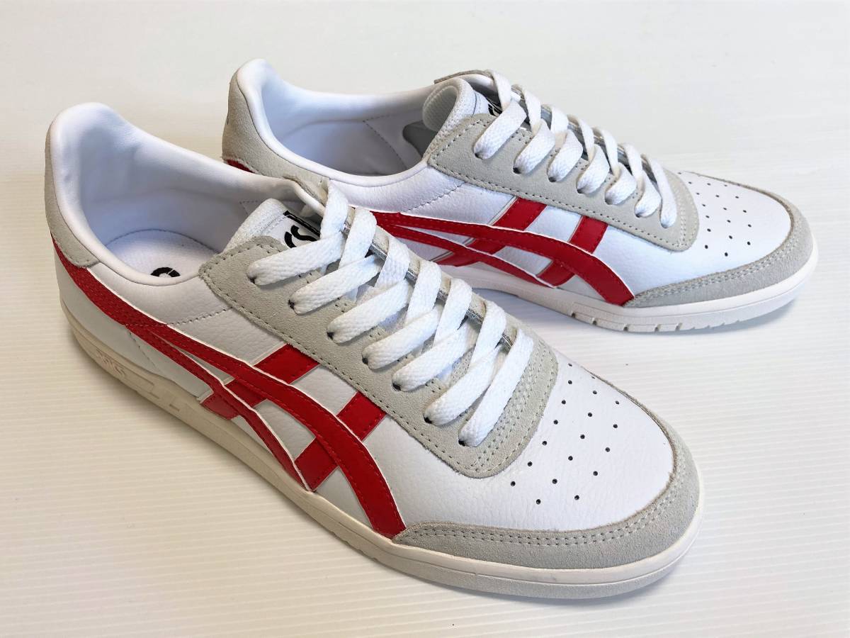 ASICS Tiger GEL-VICKKA TRS 25cm 白赤 アシックス タイガー ゲル ビッカー TRS 1193A033(25 ...