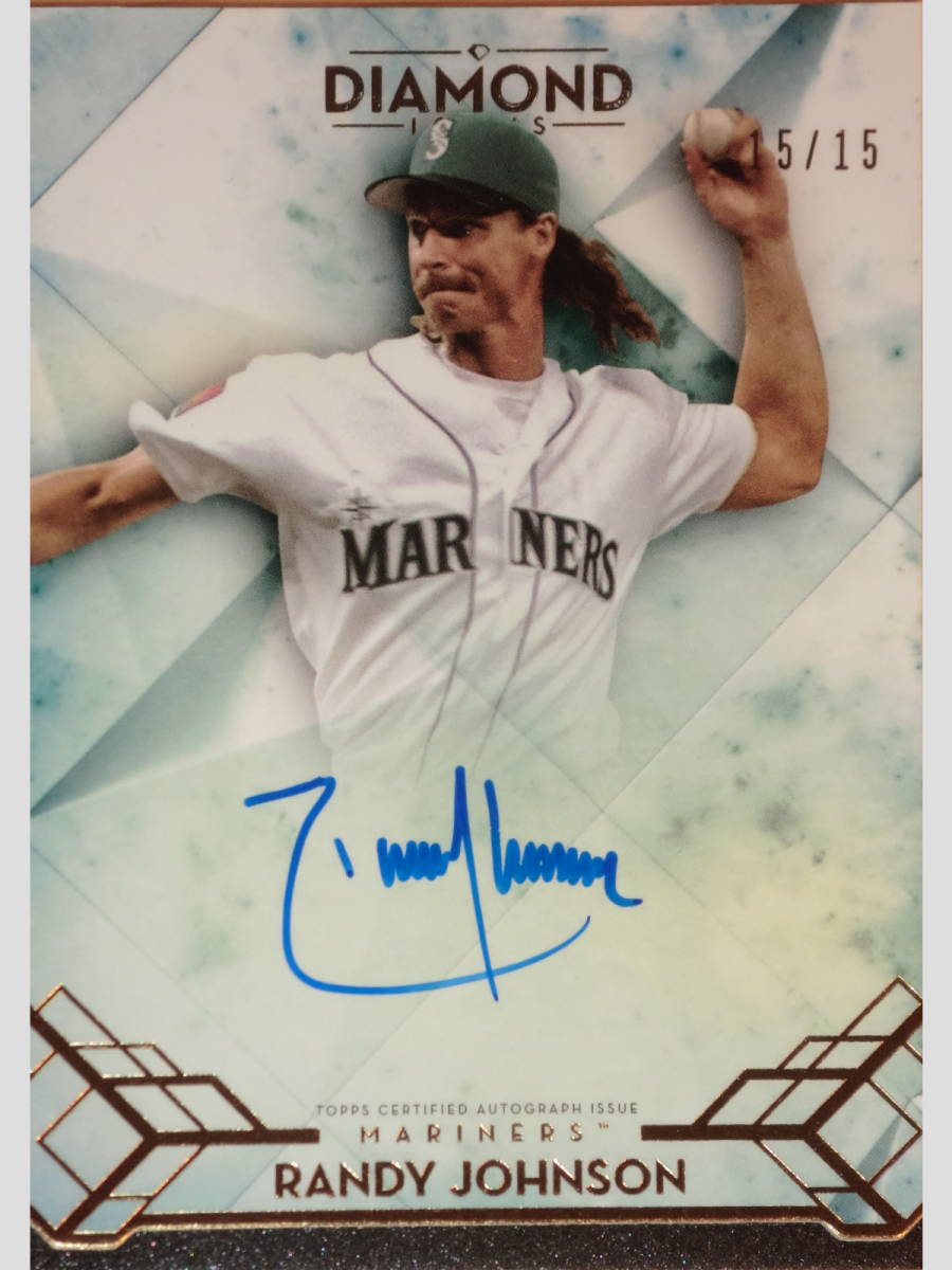 15枚限定 RANDY JOHNSON MARINERS 2020 TOPPS DIAMOND ICONS AUTO(Topps)｜売買された ...