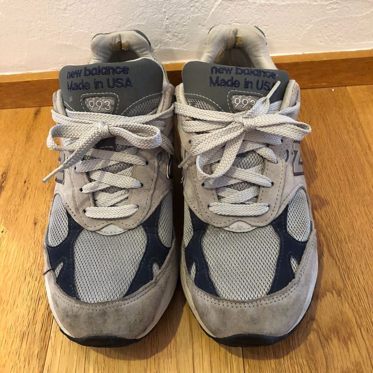 New Balance ニューバランス MR993 made in USA GB グレー＆ブルー 27㎝(27.0cm)｜売買された ...