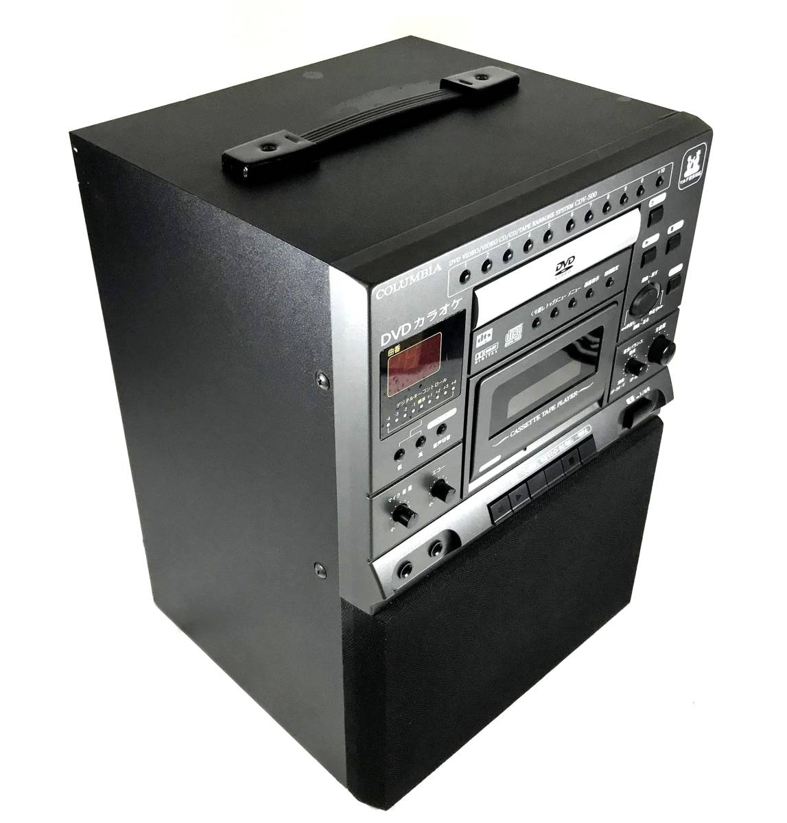 同様品 み COLUMBIA CDV-500 カラオケ CDV-550の前身 コロムビア CD カセット DVD カラオケシステム(カラオケ ...