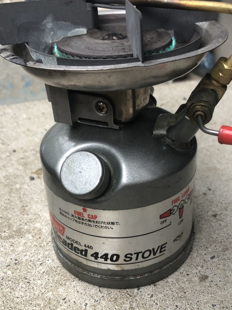 コールマン MODEL 440(ガソリン)｜売買されたオークション情報、yahooの商品情報をアーカイブ公開 - オークファン（aucfan.com）
