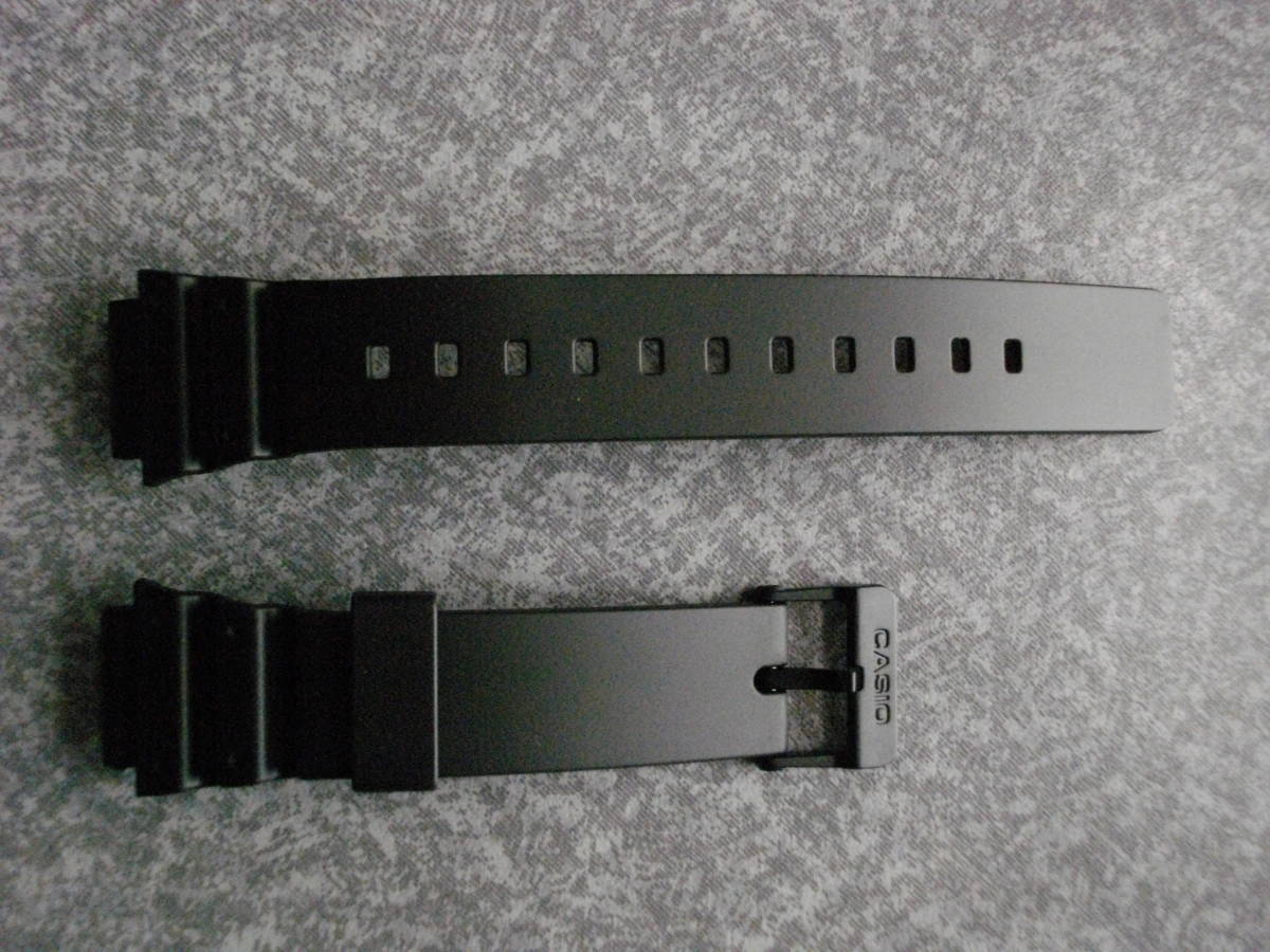 CASIO カシオ 純正 ウレタンベルト ウレタンバンド 18mm 品 799 EA11(ラバーベルト)｜売買されたオークション情報 ...