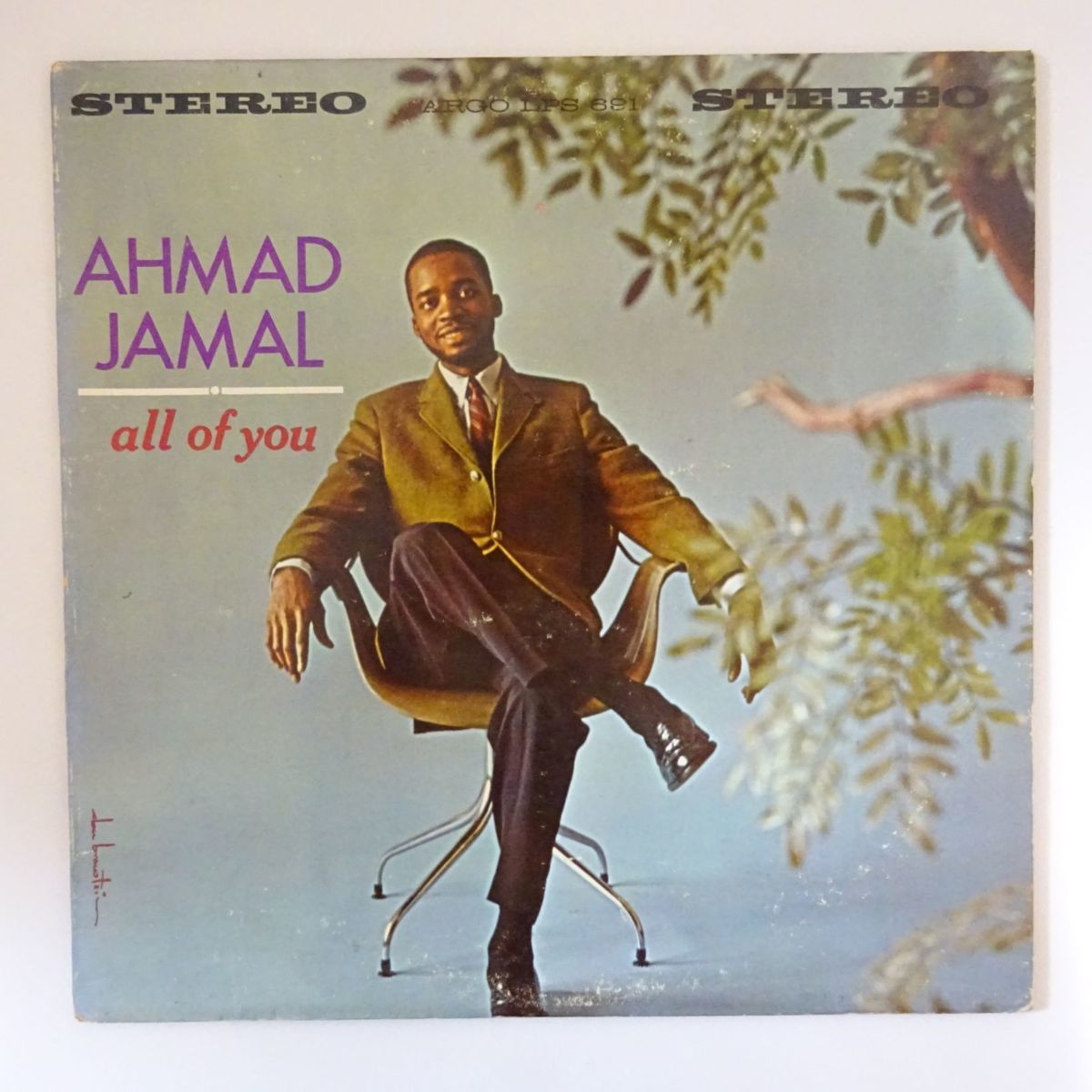 23007126; 廃盤 耳 EAR Plastylite 刻印 Argo US盤 AHMAD JAMAL All of you LPS 691(ジャズ一般)｜売買されたオークション情報 ...