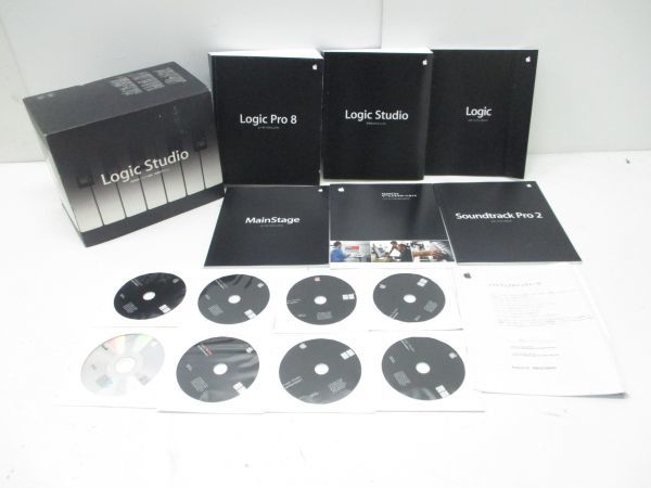 Logic Studio Mac版 Logic Pro 8 音楽制作 ライブ演奏 映像用サウンド 1137C3(音楽関係ユーティリティ)｜売買 ...