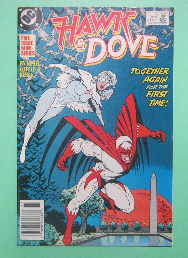 HAWK & DOVE No.2 artist：ROB LEIFELD DC 1988年発行(アメコミ、海外作品)｜売買されたオークション情報 ...