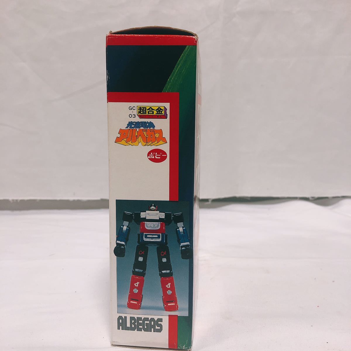 BK342 ポピー 超合金 光速電神 アルベガス ALBEGAS GC-03 東映 1983 当時物 品(超合金)｜売買されたオークション情報 ...
