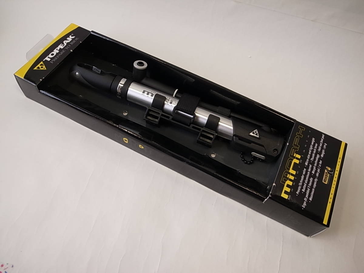 TOPEAK mini morph トピーク ミニモーフ 携帯型 空気入れ 良品 -A-(携帯型)｜売買されたオークション情報、yahooの ...