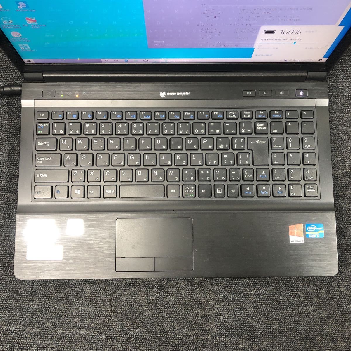 ZZ-710 激安 OS Windows10 ゲーミングノートPC mouse computer W150ER GEFORCE Core i7 3740QM メモリ8GB SSD256GB ...