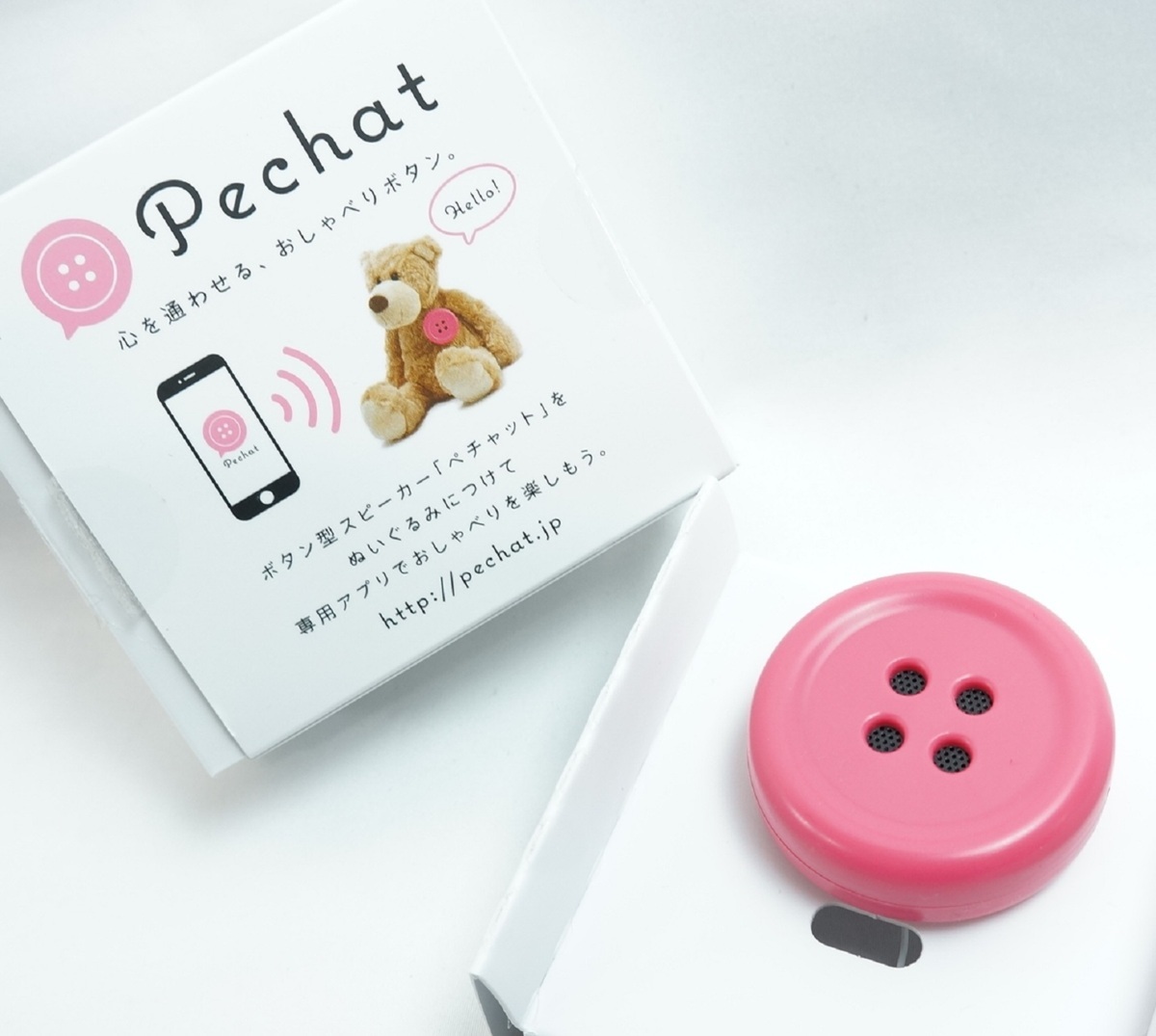 002 送料200円 博報堂 ぬいぐるみをおしゃべりにするボタン型スピーカー Pechat ペチャット ピンク スピーカー 4574N9(文字、ことば)｜売買されたオークション情報、yahoo ...