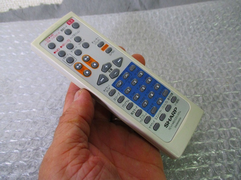 SHARP シャープ オーディオ リモコン GA066AWSA 送料140円(リモコン)｜売買されたオークション情報、yahooの商品情報をアーカイブ公開 - オークファン（aucfan.com）